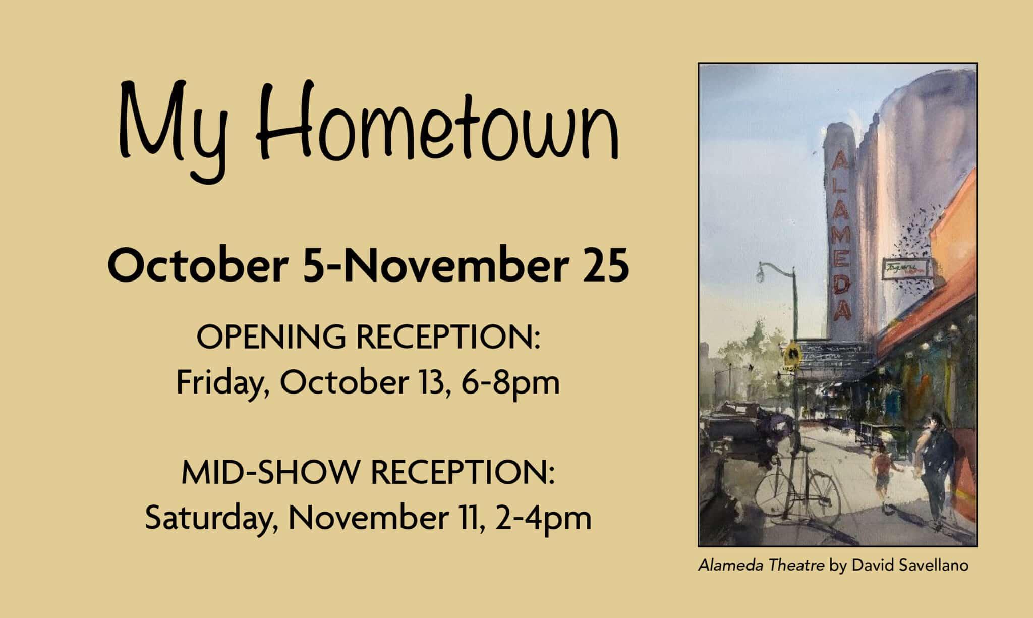 My Hometown Reception