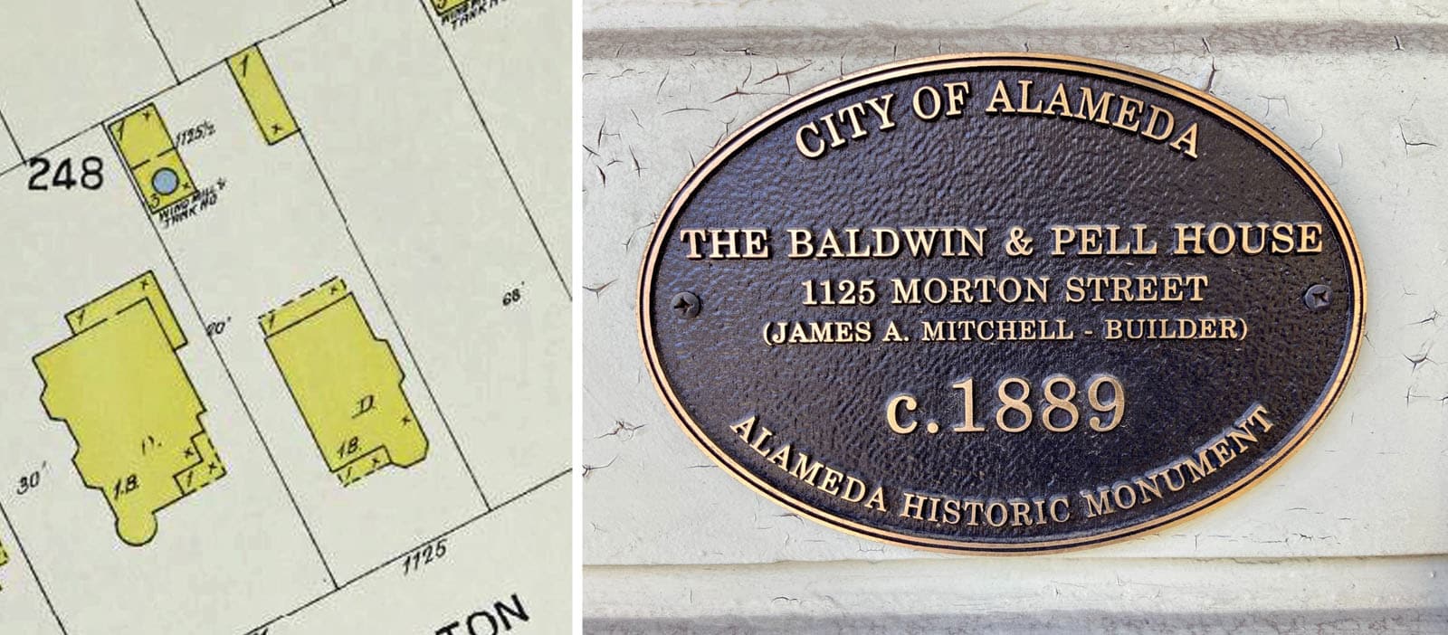 Today’s Alameda Treasure – 1125 Morton Street, The Baldwin-Pell House ...