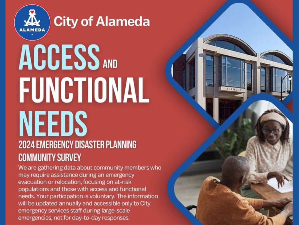 Alameda Asks Residents for Input on Emergency Needs