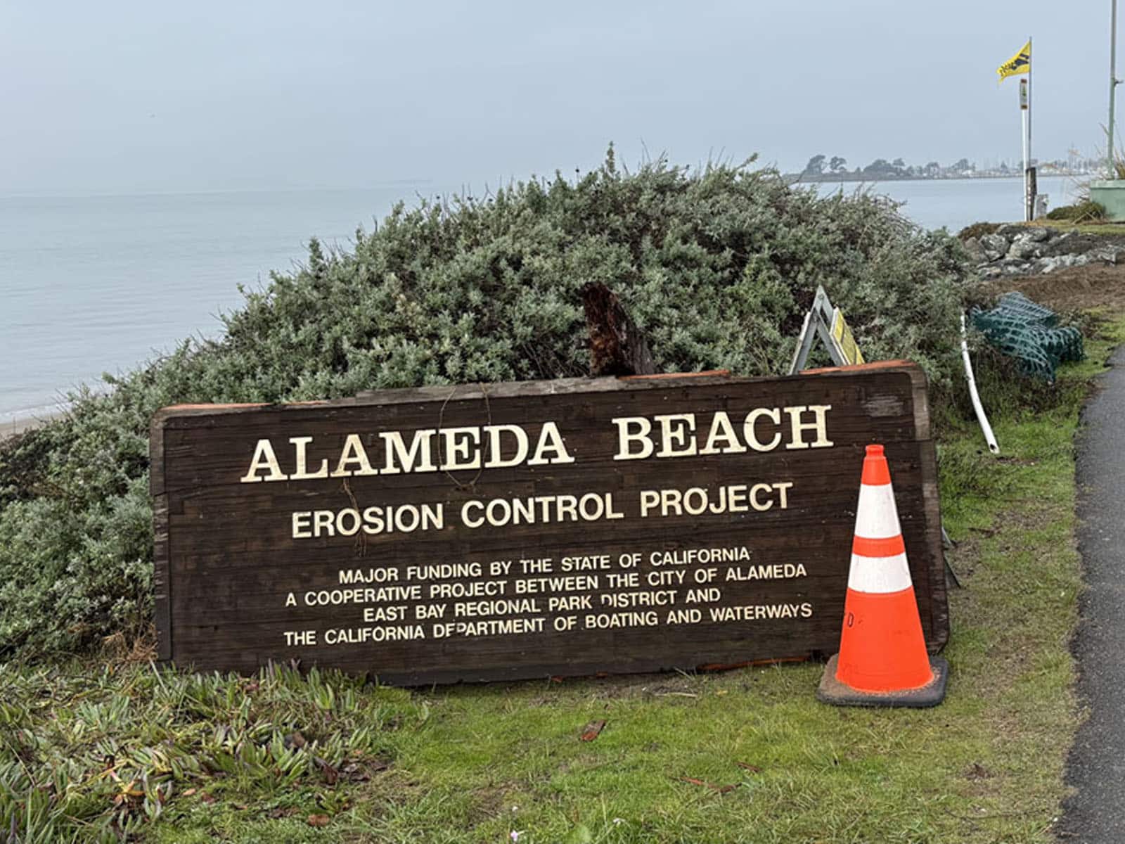 Alameda Shoreline Takes a Beating from Storms and Tides