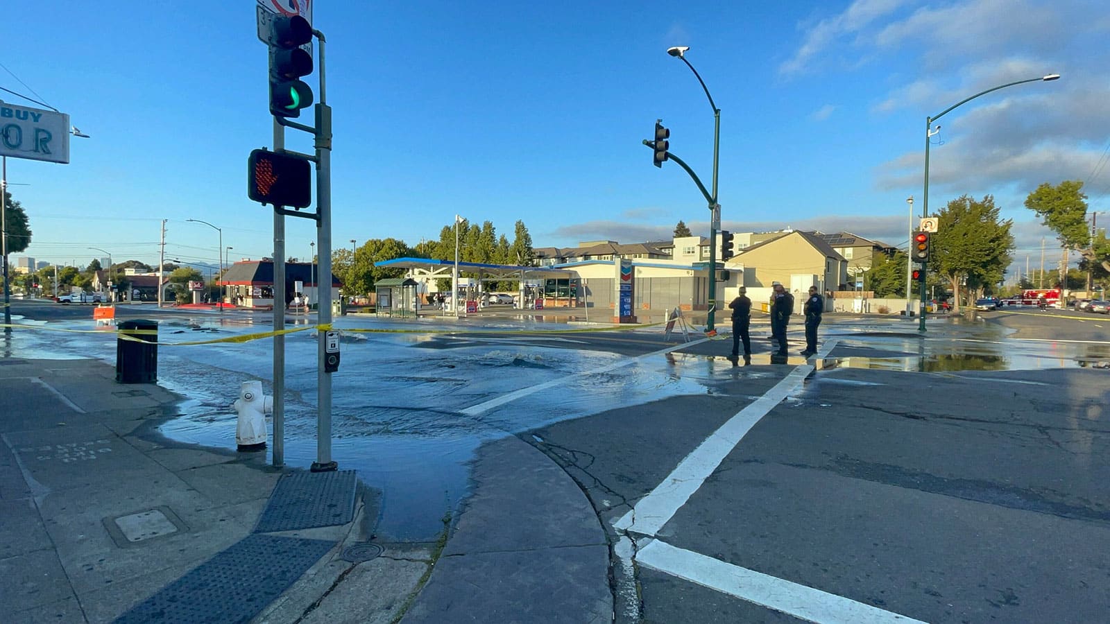 UPDATED: Webster Street Water Main Break Causes Flooding and Sinkholes