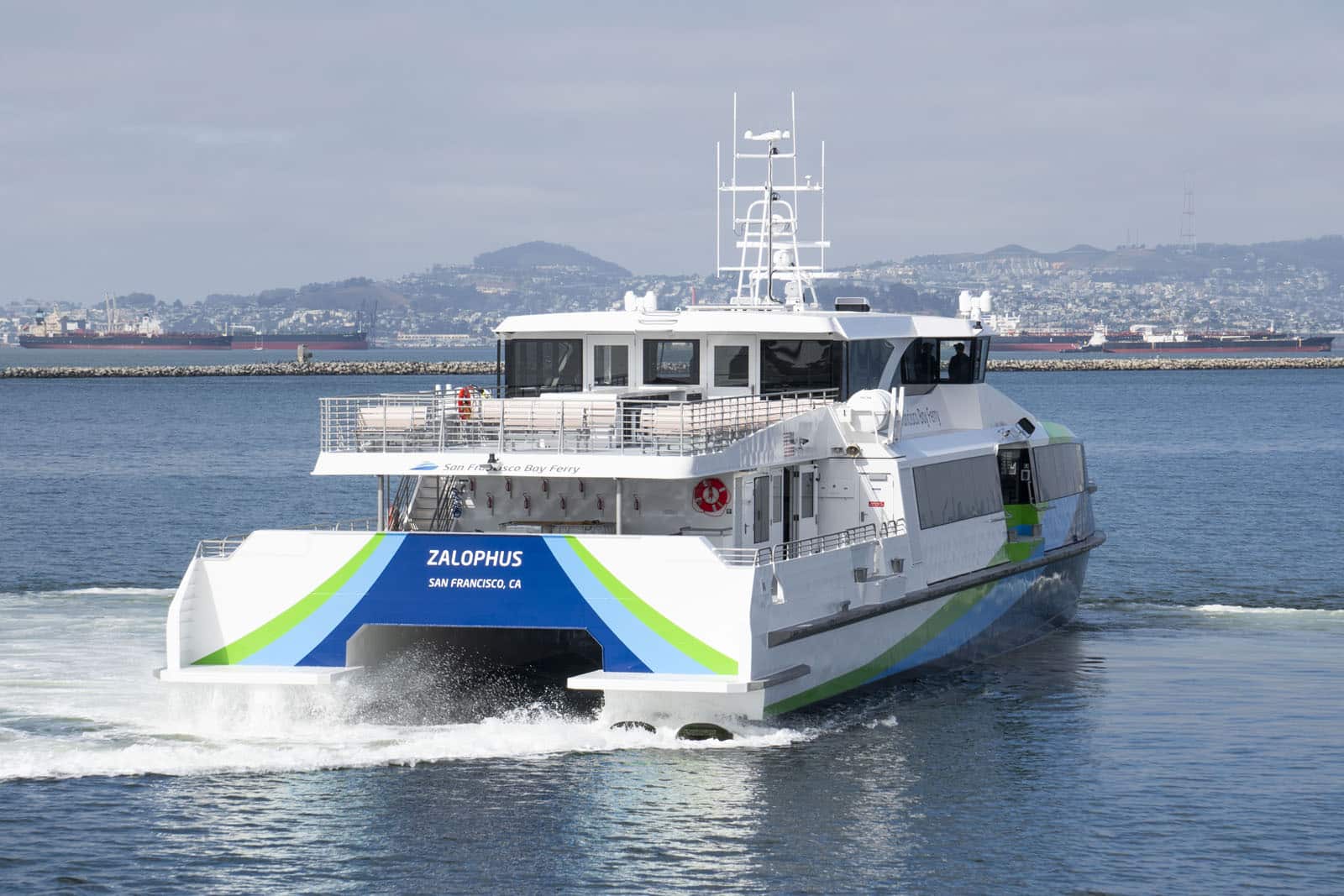 SF Bay Ferry Celebrates Commissioning of Clean, High-Speed Zalophus