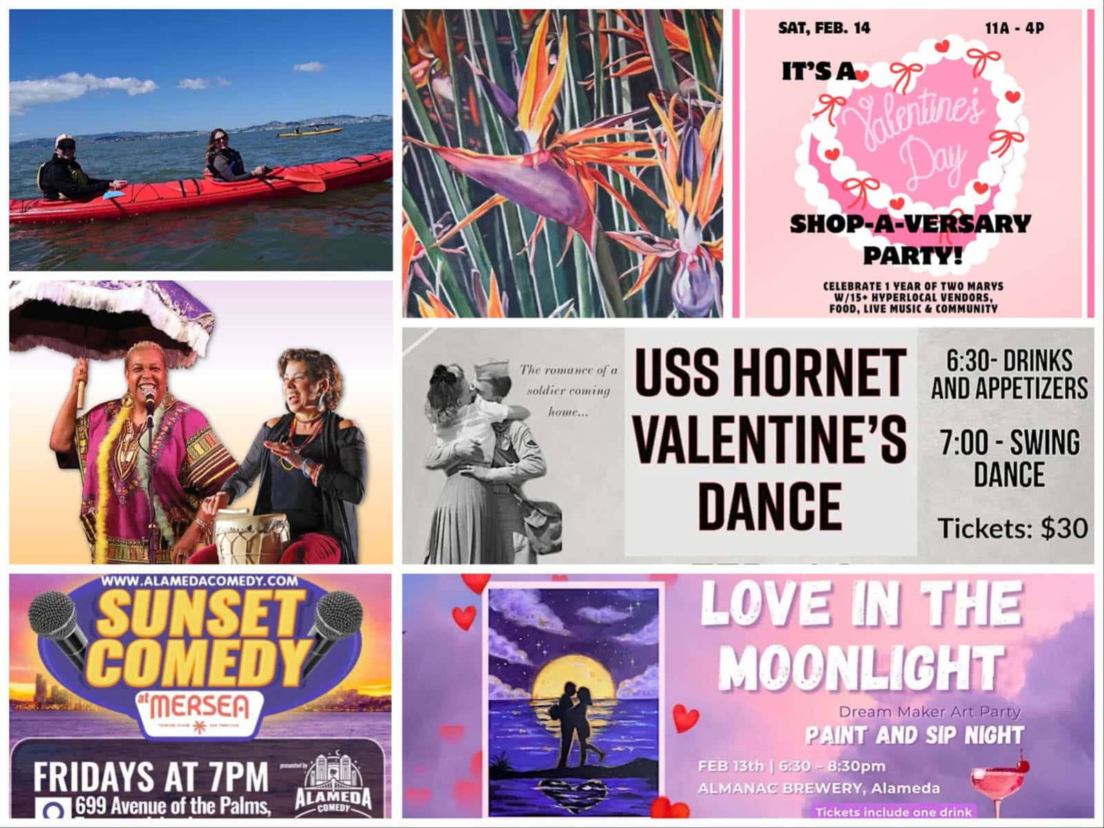 All Around Alameda – Valentine’s Day Date Ideas